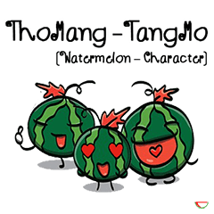 ThoMang-TangMo (Watermelon Character) - LINE スタンプ | LINE STORE