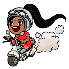 Asha from Nepal – LINE stickers | LINE STORE