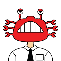 office worker crab – LINE stickers | LINE STORE