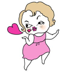 Not Beauty, But Lovely Amy – LINE stickers | LINE STORE