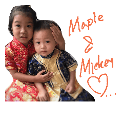 Maple & Mickey – LINE stickers | LINE STORE