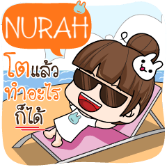 NURAH ok anything e – LINE stickers | LINE STORE