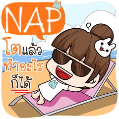 NAP ok anything e - LINE スタンプ | LINE STORE