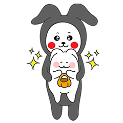 Happy Halloween - I'm Tokki (korean) - Stiker LINE | LINE STORE