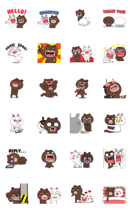 【スタンプ無料GET!】 Choco Kuma 3｜ Stampick! （スタンピック）