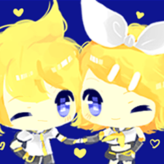 KAGAMINE RIN KAGAMINE LEN Stickers – LINE stickers | LINE STORE