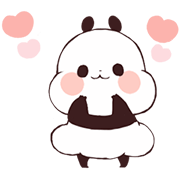 Yururin Panda: On the Move – LINE stickers | LINE STORE
