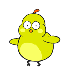 CCC: Cute Chubby Chicken - LINE スタンプ | LINE STORE