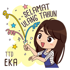Sticker Nama Eka – LINE 스티커 | LINE STORE