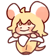 Mouse Girl 1 – LINE stickers | LINE STORE