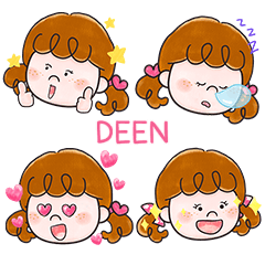 DEEN deedy emoji e – Stickers LINE | LINE STORE