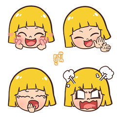 YUNI makueemoji – Stickers LINE | LINE STORE