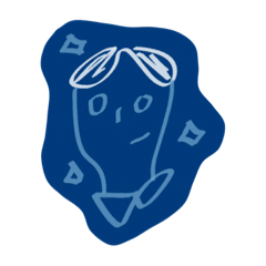 Bru Blue – Stickers LINE | LINE STORE