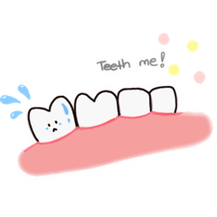 Teeth me please | Yabe-LINE貼圖代購 | 台灣No.1，最便宜高效率的代購網