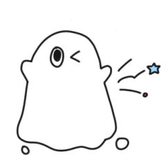 Mumu of the ghost - Stiker LINE | LINE STORE