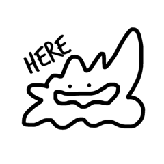 A puddle of mud 2 – Stickers LINE | LINE STORE