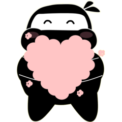 Cute Chubby Ninja – LINE stickers | LINE STORE