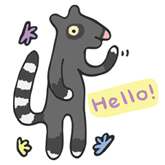 Loopy the Lemur: Daily Stickers – LINE貼圖 | LINE STORE
