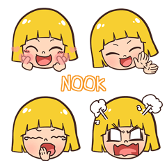 NOOK makueemoji e – LINE stickers | LINE STORE