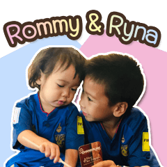 Rommy & Ryna v.1 – LINE stickers | LINE STORE