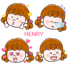 HENRY Deedy emoji e – LINE stickers | LINE STORE