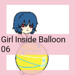 Girl Inside Balloon 06 – LINE stickers | LINE STORE