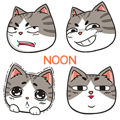 NOON trollcat emoji e – LINE stickers | LINE STORE