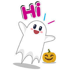 Little Ghost & Friends – Stickers LINE | LINE STORE