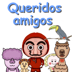 Spanish friends – LINE stickers | LINE STORE