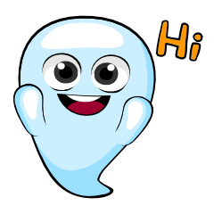 Little boy ghost – LINE stickers | LINE STORE