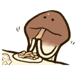 Funghi Manga Sticker - original ver - | Yabe-LINE貼圖代購 | 台灣No.1，最便宜高效率的代購網
