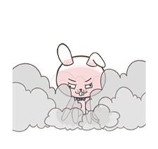 Weird Eyes Rabbit | Yabe-LINE貼圖代購 | 台灣No.1，最便宜高效率的代購網