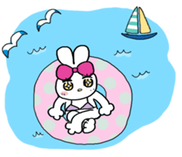 Mote want! Rabbit's Francoise - Summer ~ | Yabe-LINE貼圖代購 | 台灣No.1，最便宜高效 ...