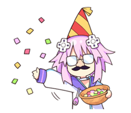 Nep-Nep Stickers "Neptune" | Yabe-LINE貼圖代購 | 台灣No.1，最便宜高效率的代購網