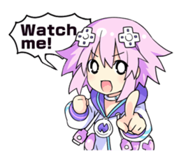 Nep-Nep Stickers "Neptune" | Yabe-LINE貼圖代購 | 台灣No.1，最便宜高效率的代購網