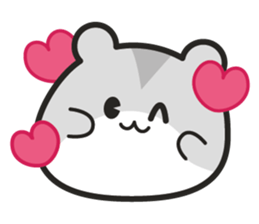 Mimi Cute Hamster | Yabe-LINE貼圖代購 | 台灣No.1，最便宜高效率的代購網