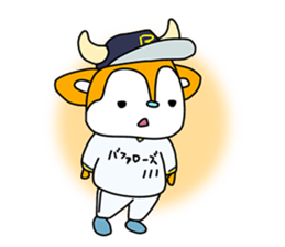 ORIX Buffaloes(Buffalo Bull & Bell no.2) | Yabe-LINE貼圖代購 | 台灣No.1，最便宜高效 ...