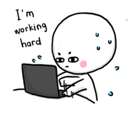 Dude Worklife (ENG) | Yabe-LINE貼圖代購 | 台灣No.1，最便宜高效率的代購網