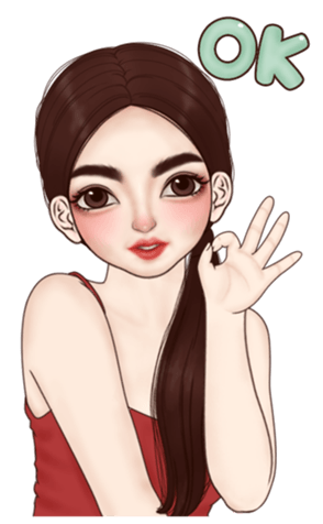 Sexy wife! (Big sticker Eng) | Yabe-LINE貼圖代購 | 台灣No.1，最便宜高效率的代購網