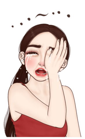 Sexy wife! (Big sticker Eng) | Yabe-LINE貼圖代購 | 台灣No.1，最便宜高效率的代購網