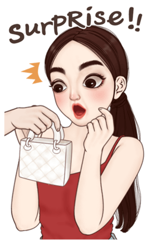 Sexy wife! (Big sticker Eng) | Yabe-LINE貼圖代購 | 台灣No.1，最便宜高效率的代購網