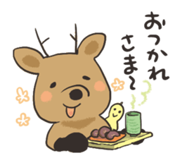 NARA deer and NARADUKE sticker | Yabe-LINE貼圖代購 | 台灣No.1，最便宜高效率的代購網