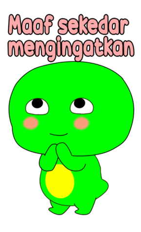 Dino Cadel Super ngeselin "Jumbo" | Yabe-LINE貼圖代購 | 台灣No.1，最便宜高效率的代購網