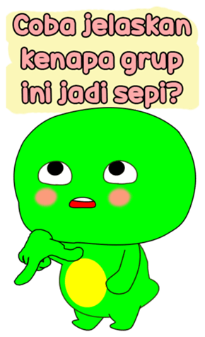 Dino Cadel Super ngeselin "Jumbo" | Yabe-LINE貼圖代購 | 台灣No.1，最便宜高效率的代購網