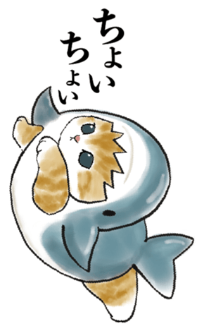 Samenyan & Sea creatures | Yabe-LINE貼圖代購 | 台灣No.1，最便宜高效率的代購網