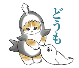 Samenyan & Sea creatures2 | Yabe-LINE貼圖代購 | 台灣No.1，最便宜高效率的代購網