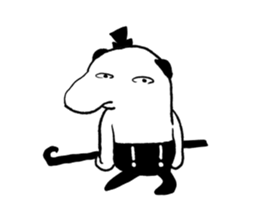 黑白馬來貘 | Yabe-LINE貼圖代購 | 台灣No.1，最便宜高效率的代購網