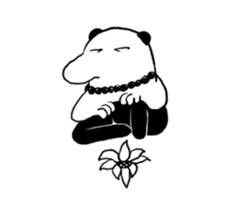 黑白馬來貘 | Yabe-LINE貼圖代購 | 台灣No.1，最便宜高效率的代購網