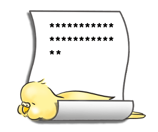 Memo Stickers birds,parakeet,parrot | Yabe-LINE貼圖代購 | 台灣No.1，最便宜高效率的代購網