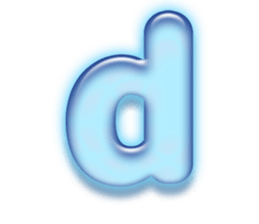 Roman lowercase glass letters blue stamp | Yabe-LINE貼圖代購 | 台灣No.1，最便宜高效 ...